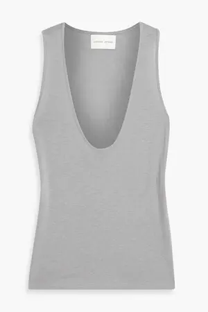 Loulou De Saison Albia Jersey Tank - Gray