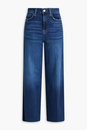 Frame Raw Edge Hem Jeans For Women