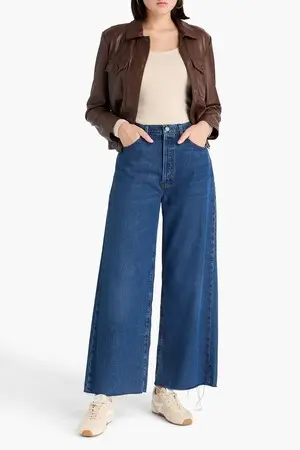 FRAME Le Low Baggy Wide-leg Jeans