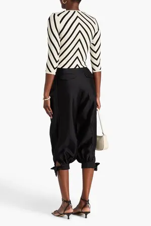 Zimmermann Striped Ribbed Jersey Top