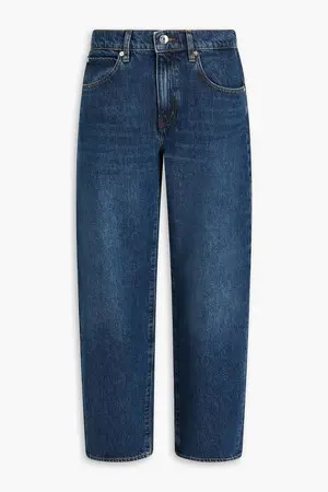 FRAME Low Slung Barrel-leg Jeans