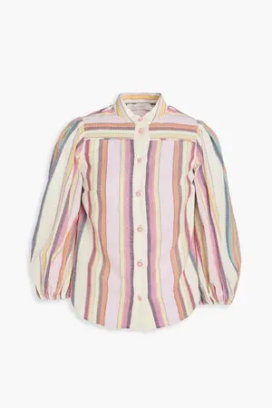 Zimmermann Striped Cotton Shirt