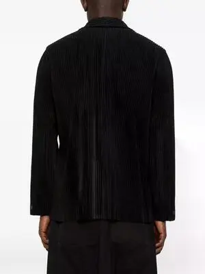 Issey Miyake Pleated Button Blazer