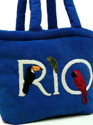 Farm Rio Rio Tote Bag - Blue