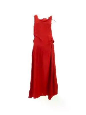 Plan C Asymmetrical Draped Dress
