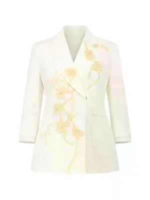 IBRIGU Floral-appliqué Jacket