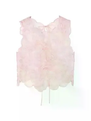 Cecilie Bahnsen Blake Appliqué Blouse