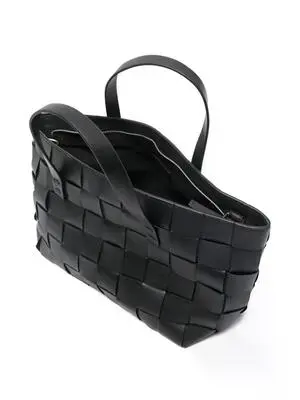 P.a.r.o.s.h Leather Tote Bag - Black
