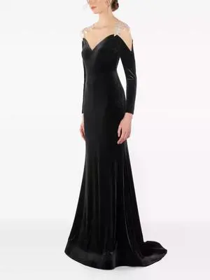 IMROSKA 26 Leaves Maxi Dress