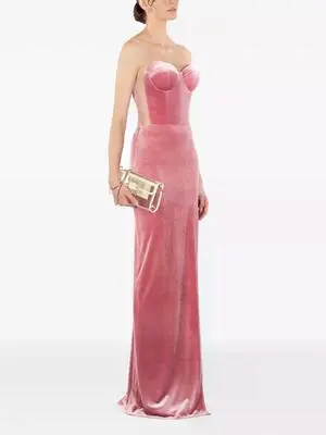 IMROSKA Strapless Maxi Dress