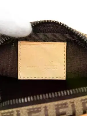 Fendi Zucchino Canvas Pouch