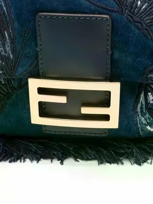 Fendi Butterfly Fringe Baguette