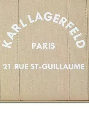 Karl Lagerfeld Rue St-guillaume Tote Bag - Neutrals