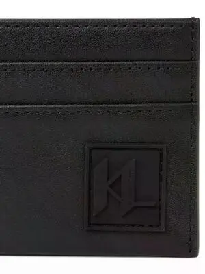 Karl Lagerfeld Monogram Patch Card Holder