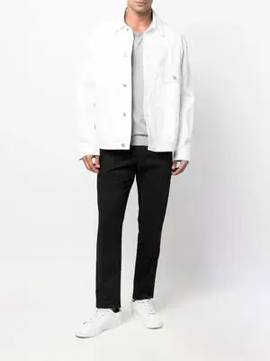 DONDUP Slim-cut Cotton Trousers