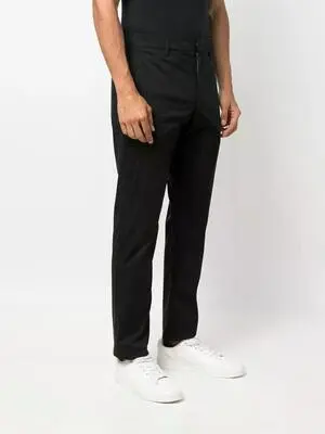 DONDUP Slim-cut Cotton Trousers