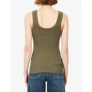 Rag & Bone Essential Stretch-rib Cotton Tank Top