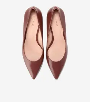 Cole Haan Truette Pumps - Mahogany