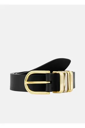 Vince Cora 25mm Sculpted-loop Belt - Gold