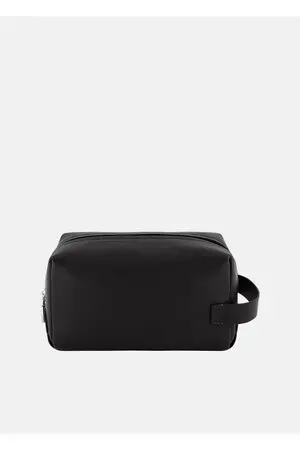 Vince Leather Dopp Kit - Black