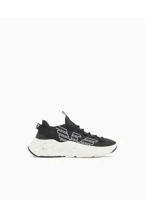 Emporio Armani Terra Flux Knit Sneaker