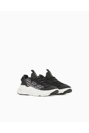 Emporio Armani Terra Flux Knit Sneaker