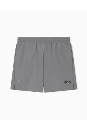 EA7 EA7 Tennis Pro Shorts In VENTUS7 Technical Fabric Grey