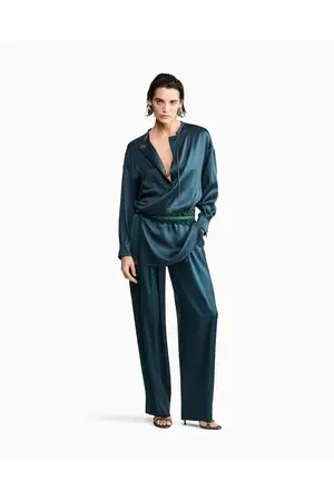Giorgio Armani Long Silk Shirt