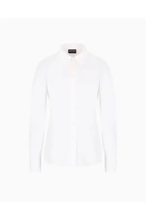 Giorgio Armani Stretch Poplin Shirt - Multicolor