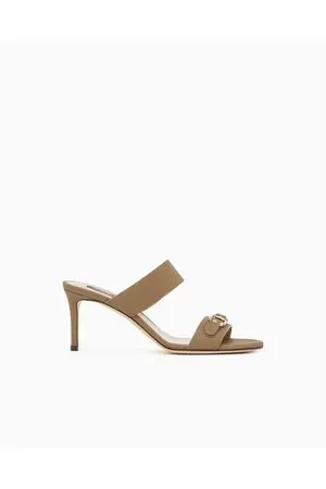 Giorgio Armani Gold Tone Shoes For Women