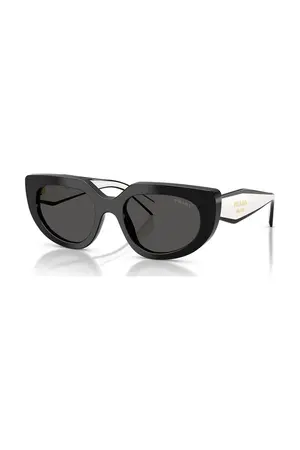 Prada Oval Sunglasses - Red