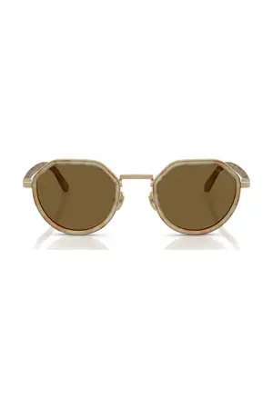 Giorgio Armani Round Frame Sunglasses