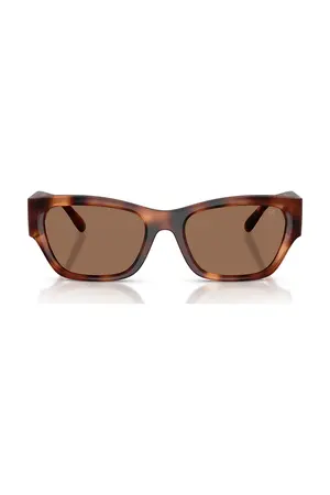 Ralph Lauren Tortoise Full Rim Rectangle Sunglasses