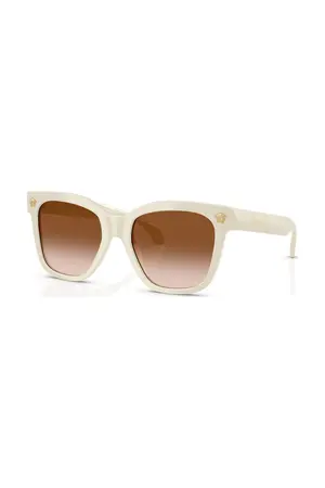 Versace Square Frame Sunglasses - Brown
