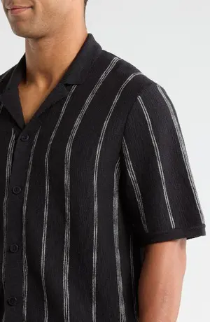 Tommy Bahama Santa Cruz Stripe Camp Shirt