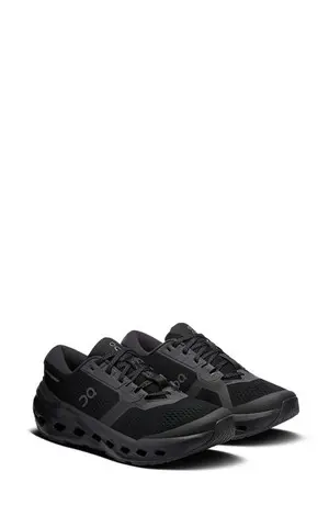 On Cloudrunner 3 Athletic Running Shoe - Black/black