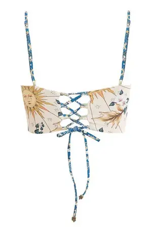 Agua Bendita Georgina Solstice Reversible Bikini Top