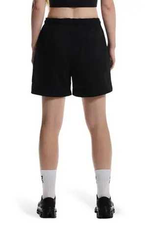 On Club Collective Cotton-blend Fleece Shorts - Black