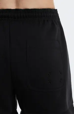 On Club Collective Cotton-blend Fleece Shorts - Black