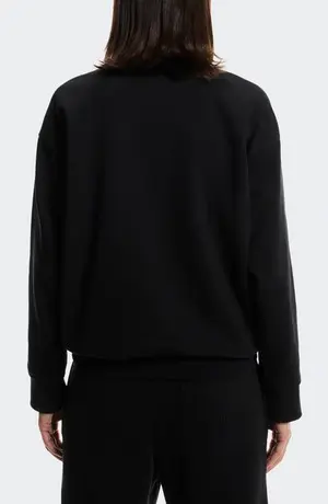 On Quarter-zip Sweatshirt - Black