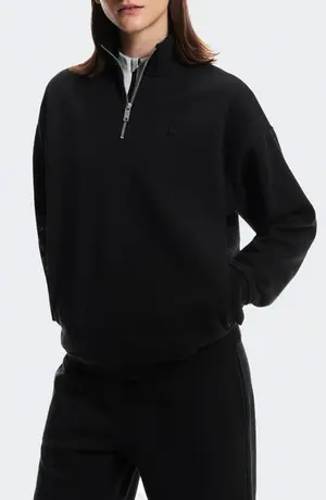 On Quarter-zip Sweatshirt - Black