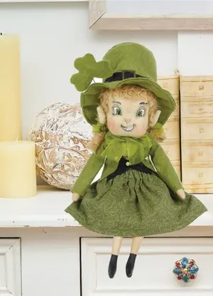 GALLERIE II St. Patricks Leprechaun Figurine