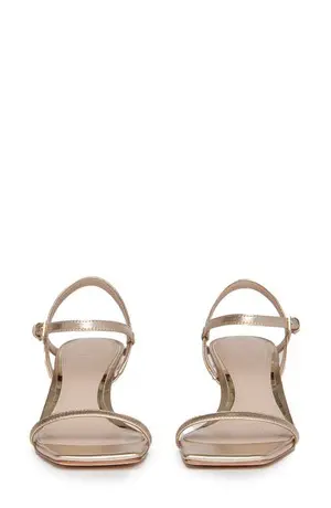 Paige Ella Ankle Strap Sandal - Light Gold
