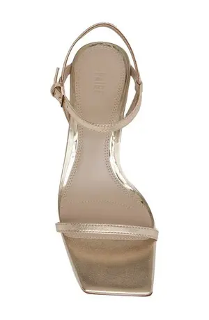 Paige Ella Ankle Strap Sandal - Light Gold
