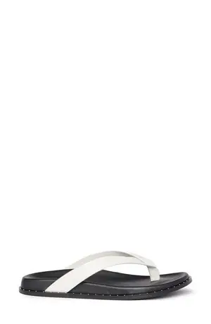 Paige Zadie Flip Flop - Cream