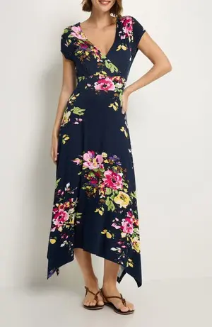 Lascana Cap Sleeves Day Dresses