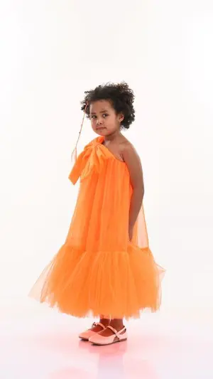 TULLEEN Maggi Tulle Dress With Bow