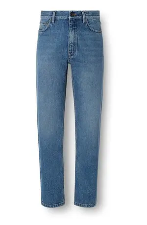 Zegna Bleached Cotton Roccia Jeans