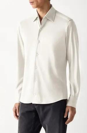 Zegna Crossover Silk - White Melange