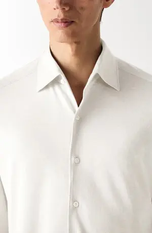 Zegna Crossover Silk - White Melange